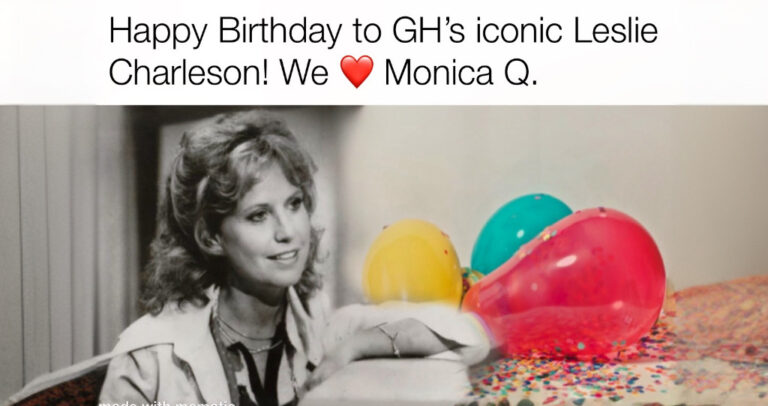 Happy Birthday Leslie Charleson - General Hospital Blog -GH Blog Shop